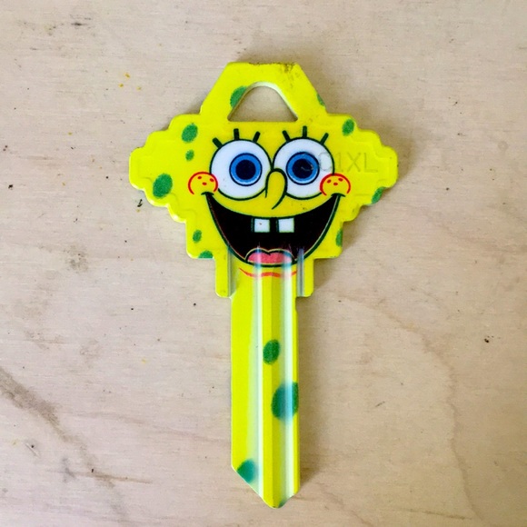 Disney | Accessories | Sponge Bob Uncut Sc House Key | Poshmark